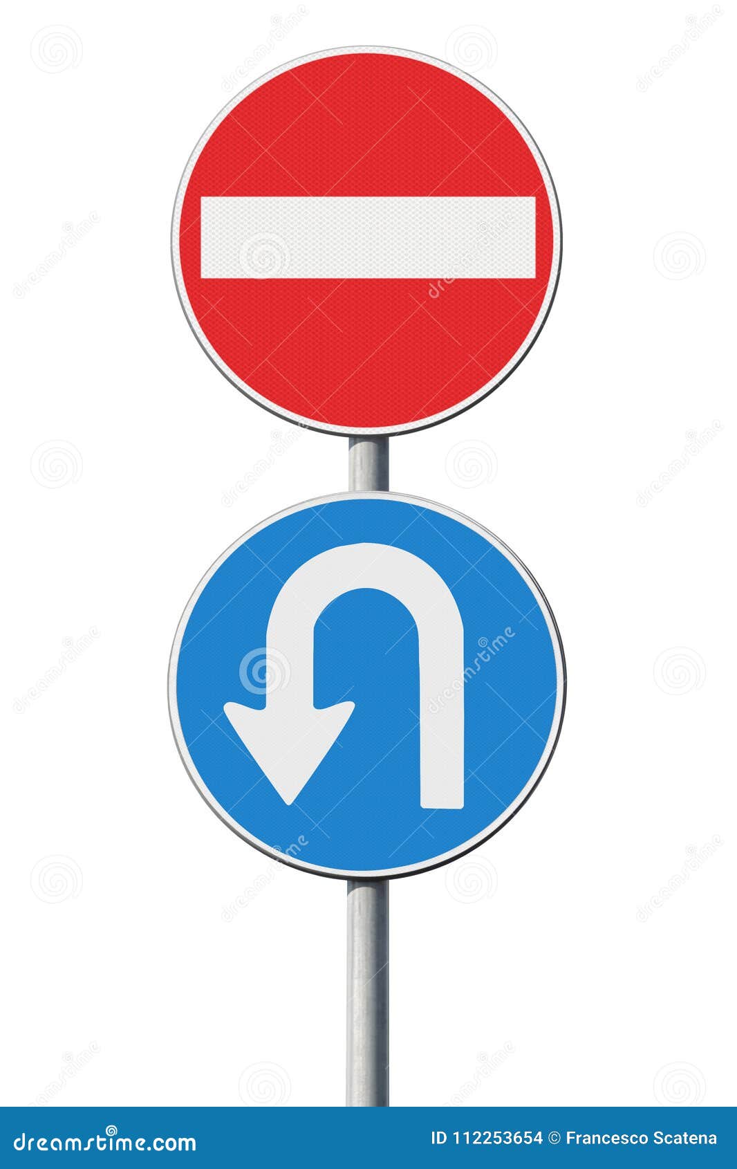 Ambiguous Road-sign. Royalty-Free Stock Image | CartoonDealer.com #930742