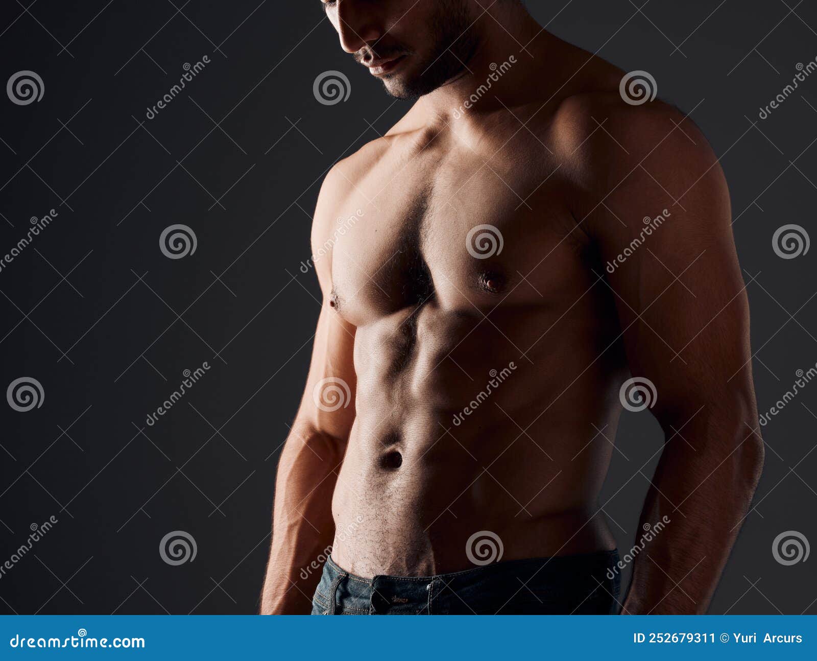 Come a Little Closer. an Unrecognizable Man Standing Alone in the ...