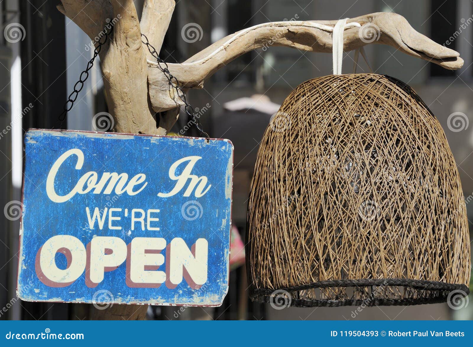 Come in sign stock image. Image of tree, open, wood - 119504393
