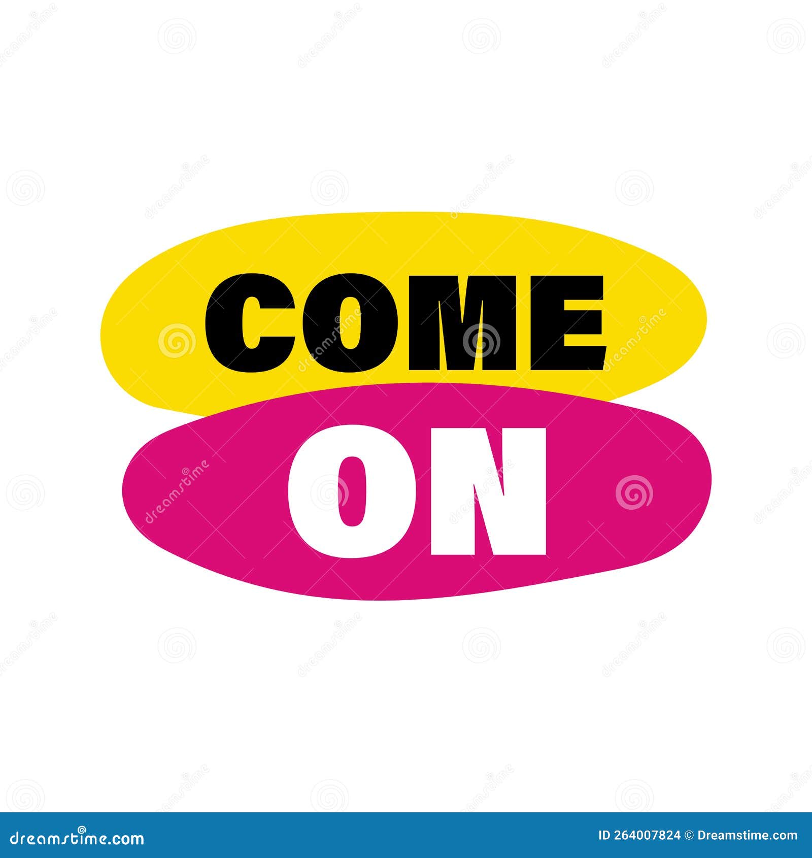 Come on Vector Sign. Modern Icon Stock Vector - Illustration of mark ...
