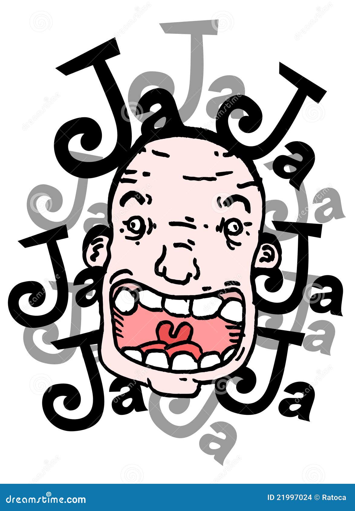 Comedy illustration stock vector. Illustration of humorous - 21997024