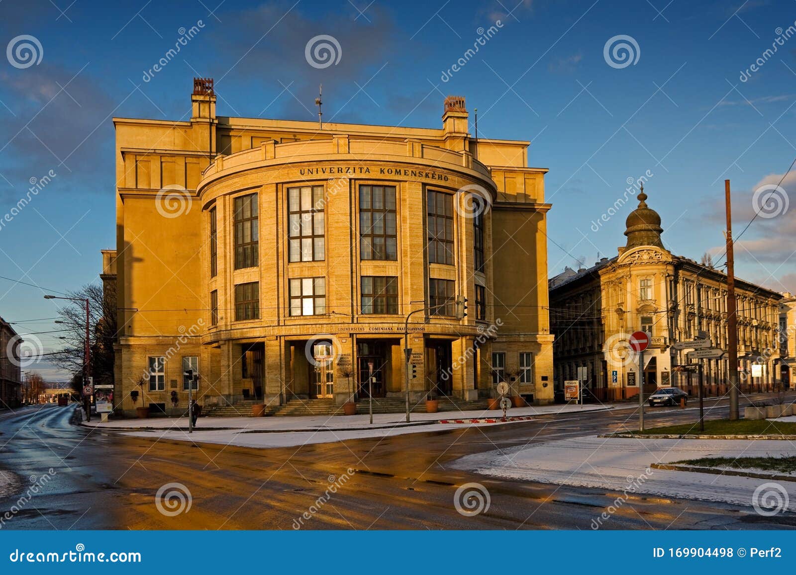 Comenius University in Bratislava Editorial Stock Photo - Image of ...