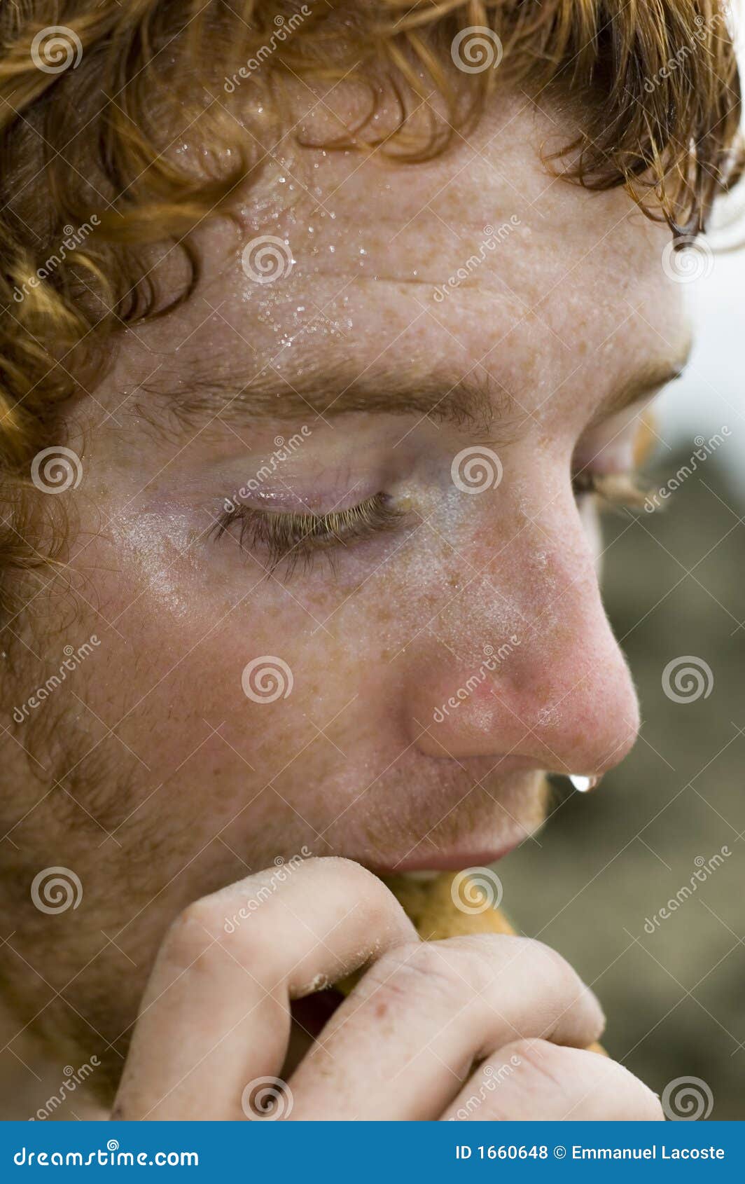 Comer de Jess foto de stock. Imagem de quente, comer, cara - 1660648