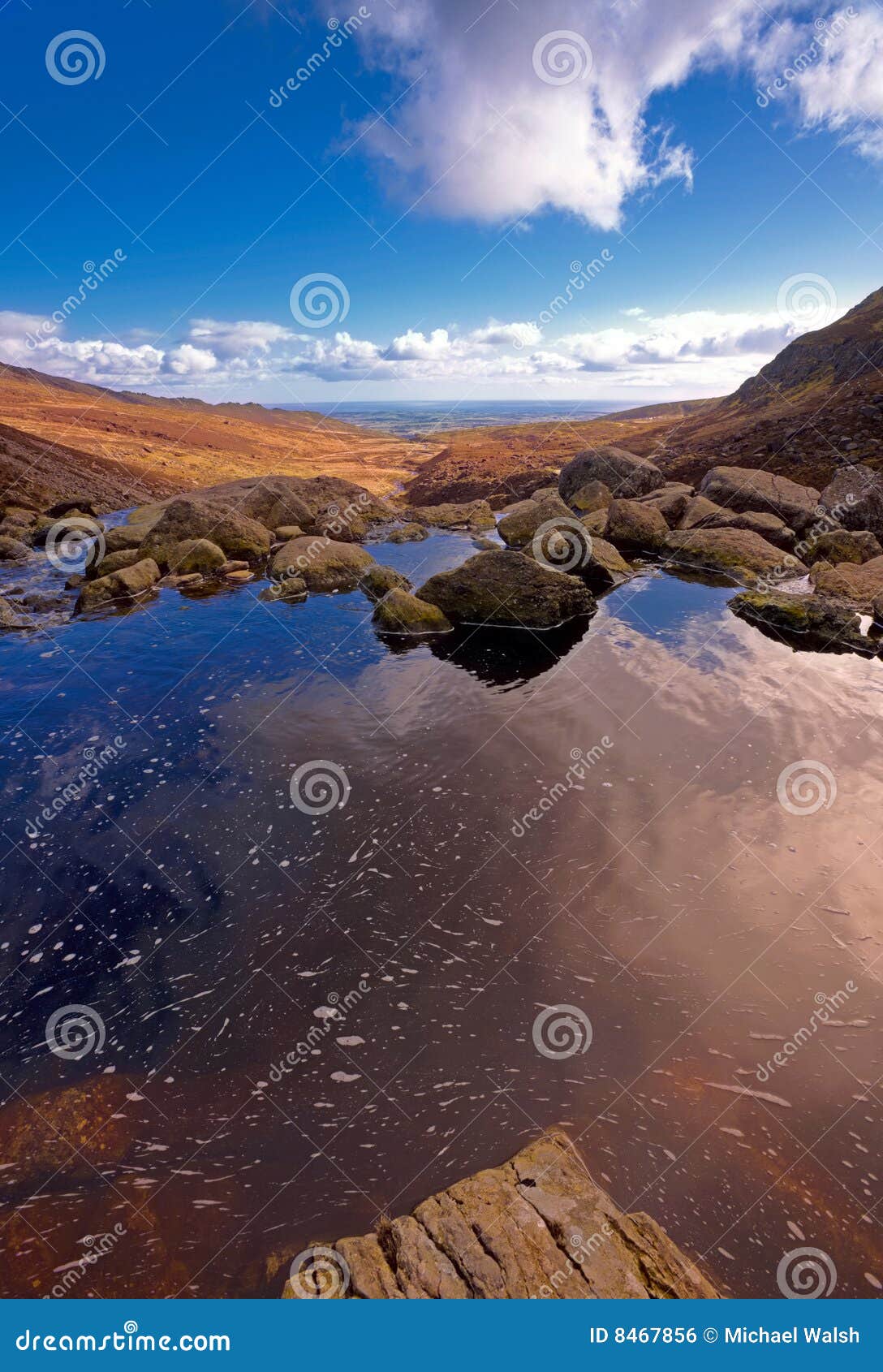 Comeragh Mountains stock photo. Image of ireland, scenery - 8467856