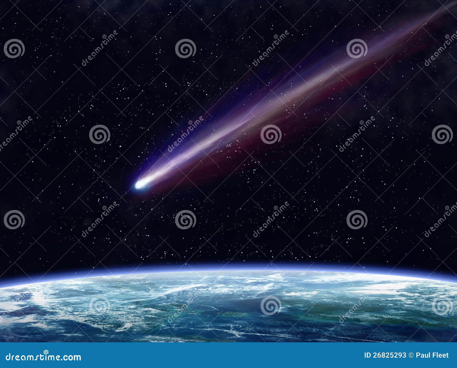 Comet Stock Image | CartoonDealer.com #26825293