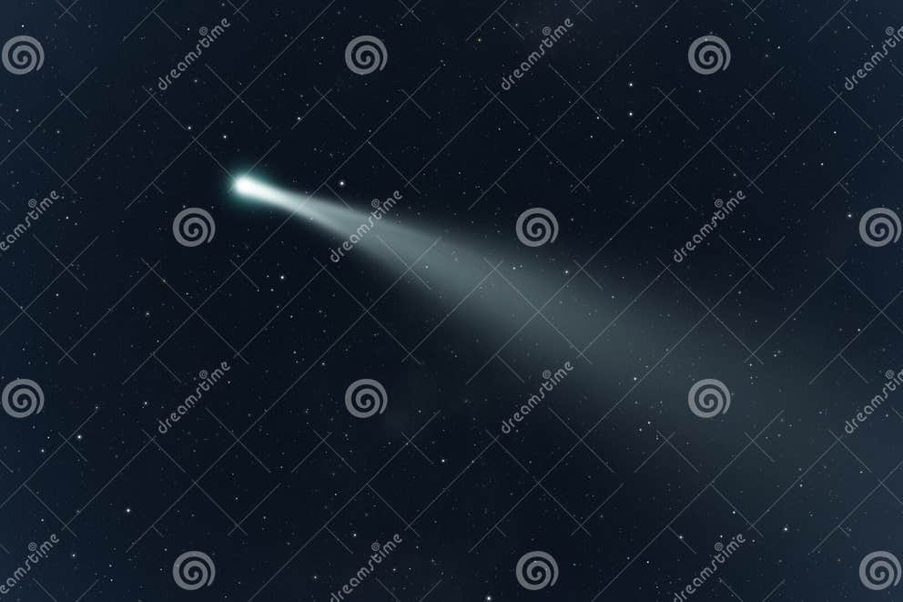 Comet stock illustration. Illustration of abstract, fall - 29090081