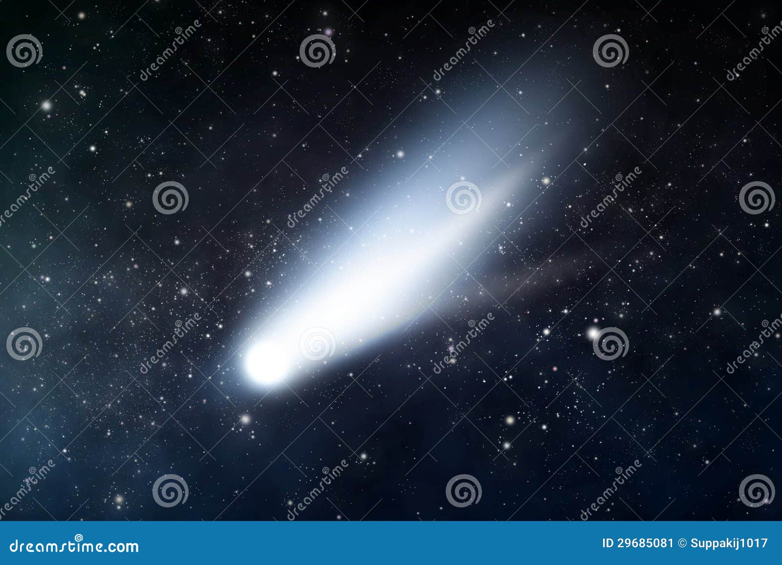 Comet stock image. Image of destroy, blast, scene, bright - 29685081