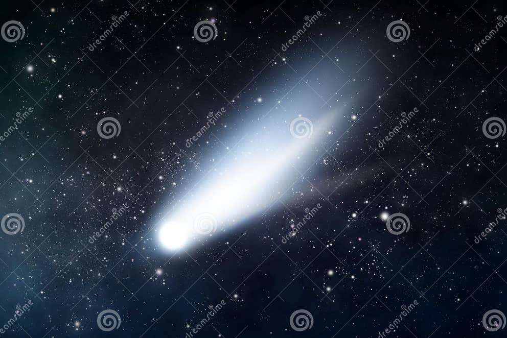 Comet stock image. Image of destroy, blast, scene, bright - 29685081