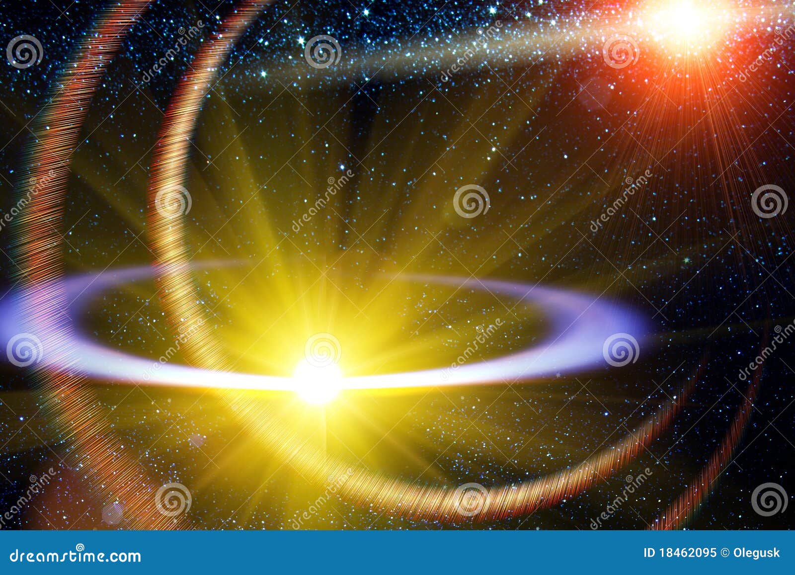 Comet flying orbit sun stock illustration. Illustration of star - 18462095