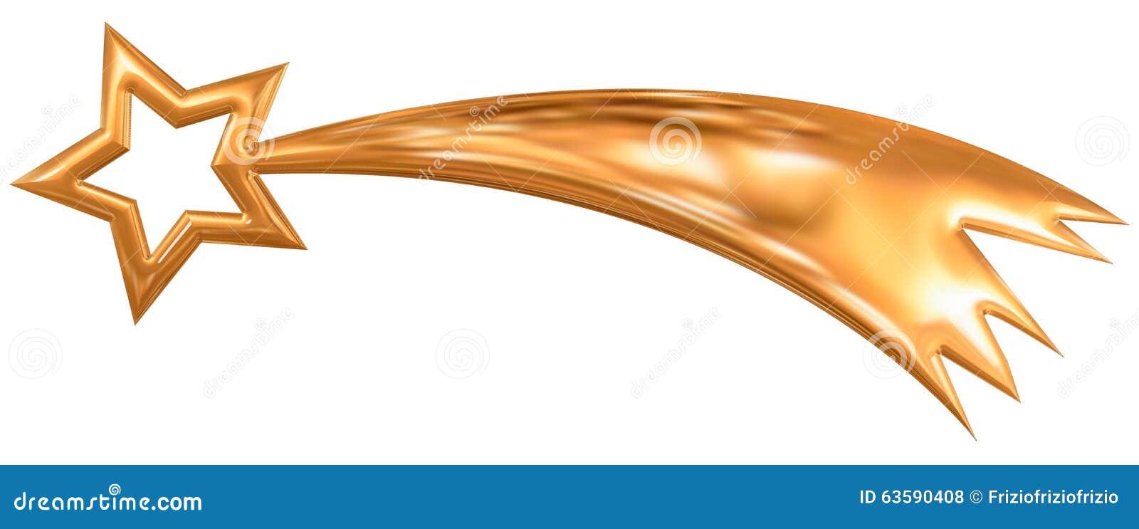 Comet star xmas symbol stock illustration. Illustration of decoration ...