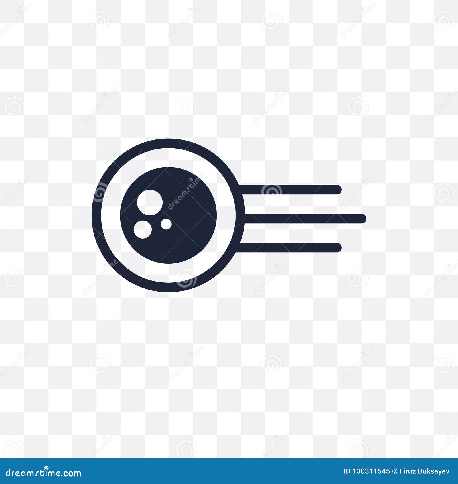 Comet Transparent Icon. Comet Symbol Design from Astronomy Collection ...