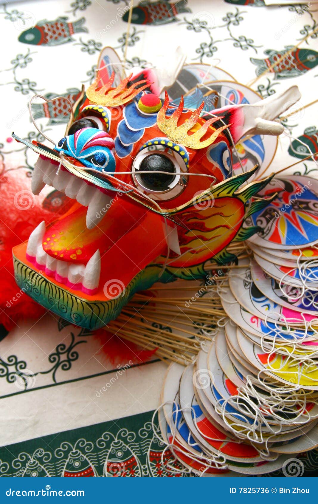 Cometa China Hermosa Del Dragón Foto de archivo - Imagen de deportes ...