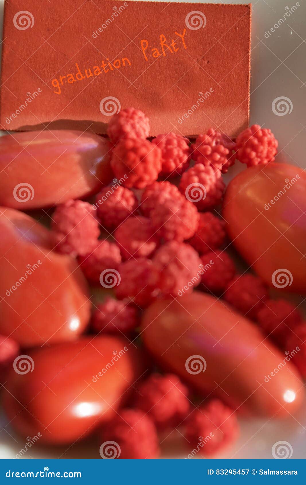 Comfits for Graduation Party Stock Image - Image of sweet, celebrating ...