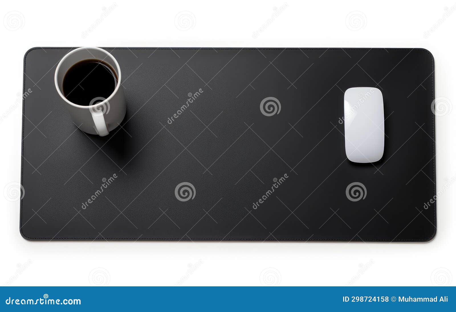 Comfort Desk Mat on White Background Stock Photo - Image of safety ...