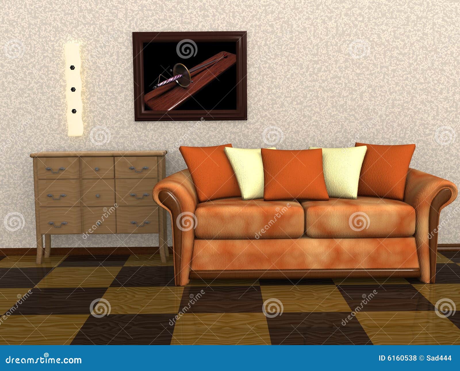 Comfort room stock illustration. Illustration of floor - 6160538