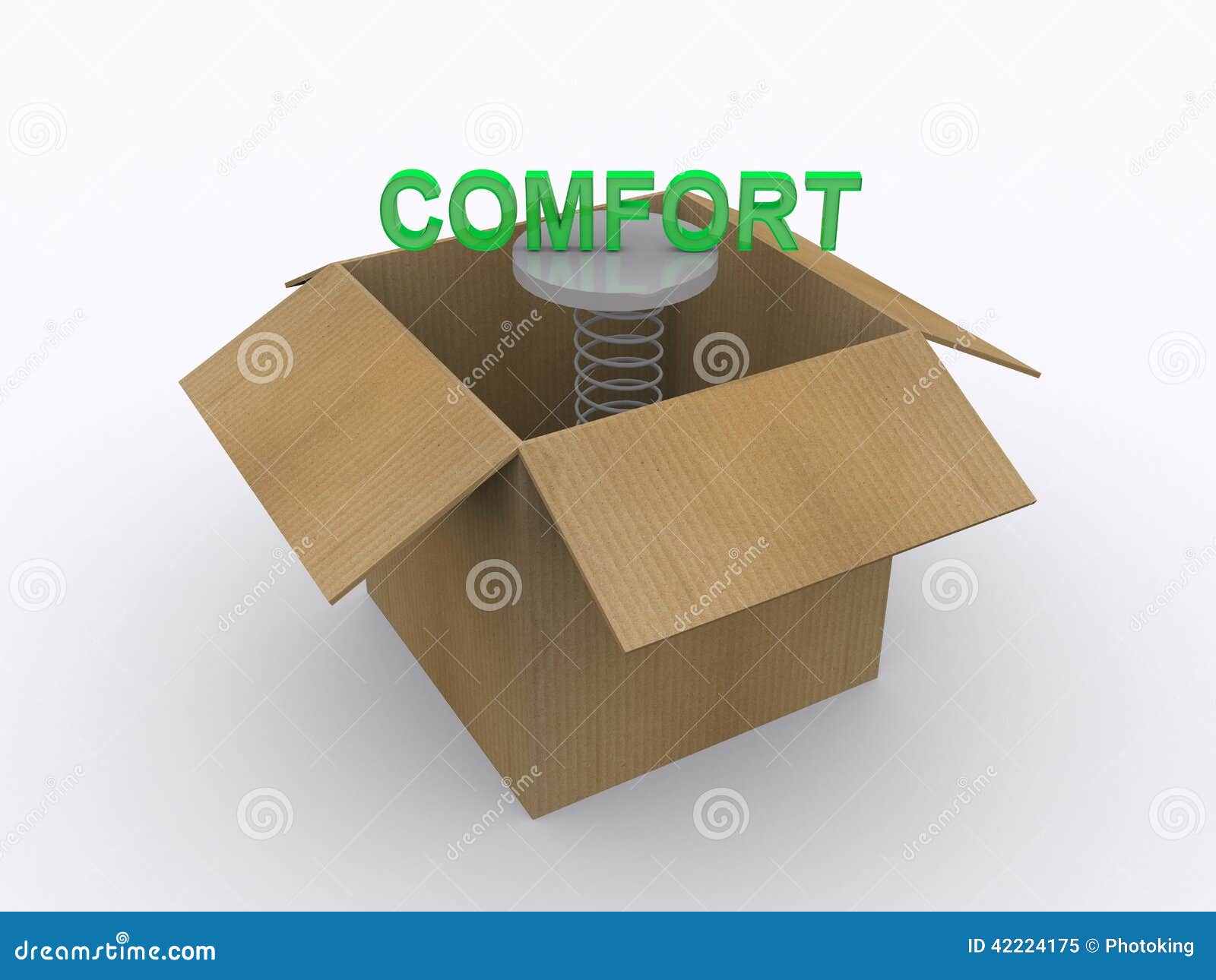 Comfort stock illustration. Illustration of carton, opportunity - 42224175