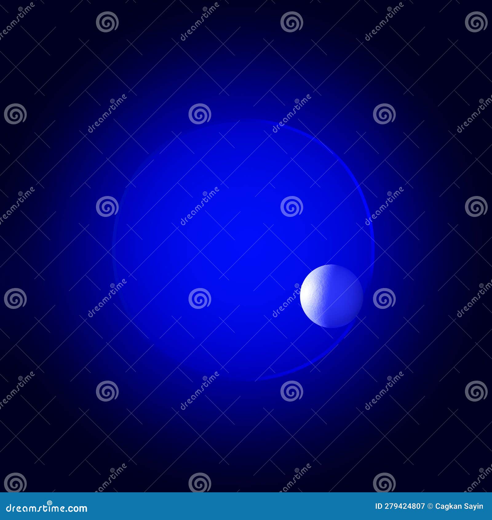 Vicious Cycle Or Circle Concept. Wooden Sphere And Circle Levitation ...