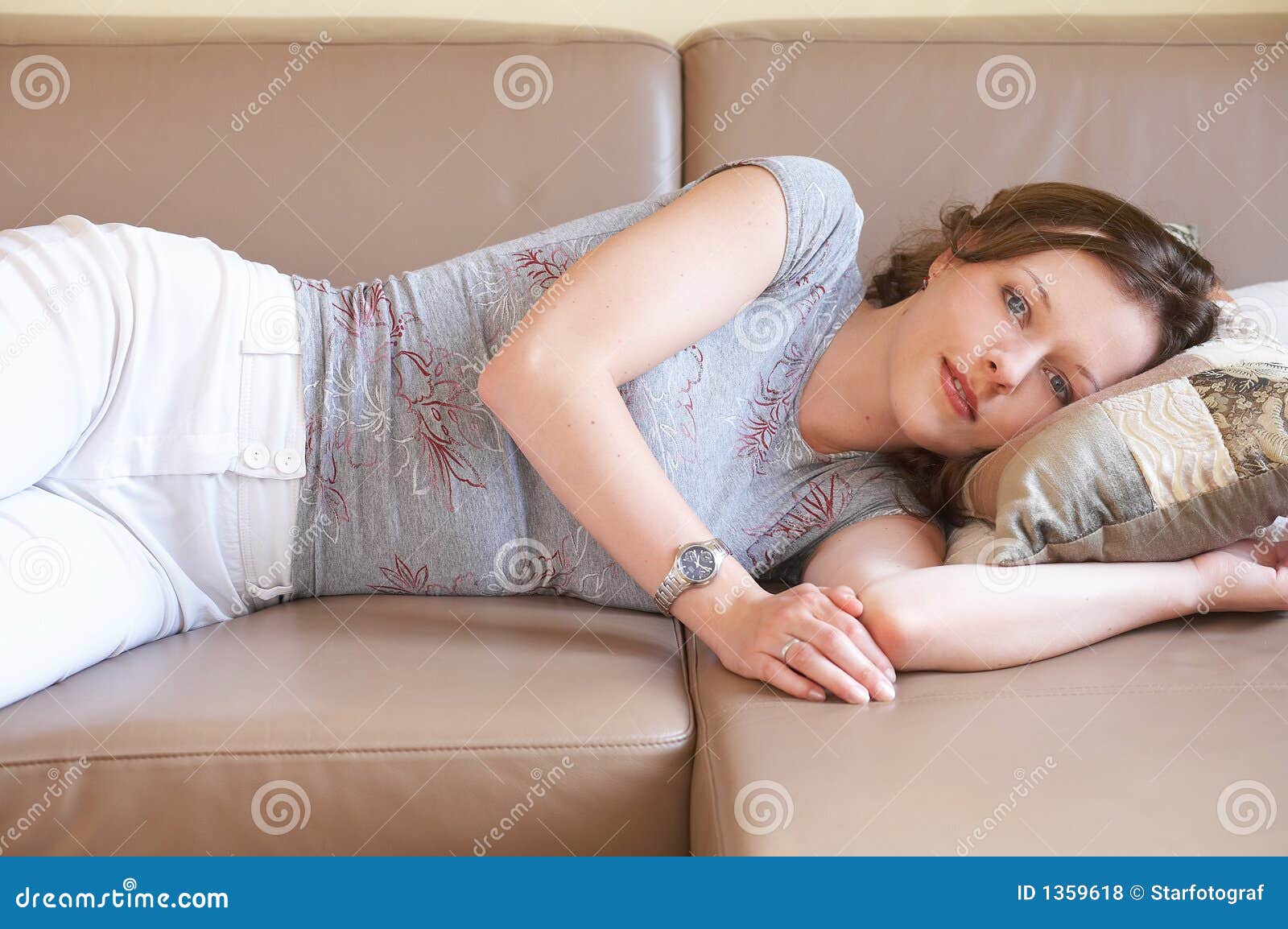 Comfortable stock photo. Image of funny, lazy, affection - 1359618