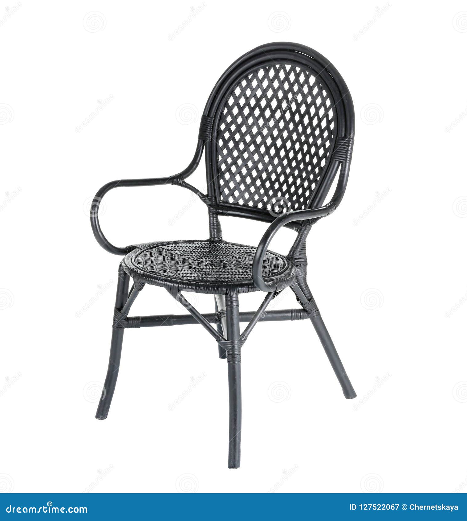 Comfortable Chair on White Background Stock Image - Image of comfy ...