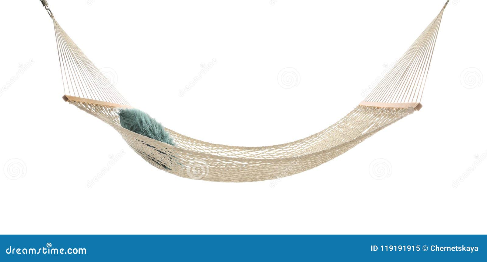 Comfortable Hammock on Background Stock Image - Image of holiday ...