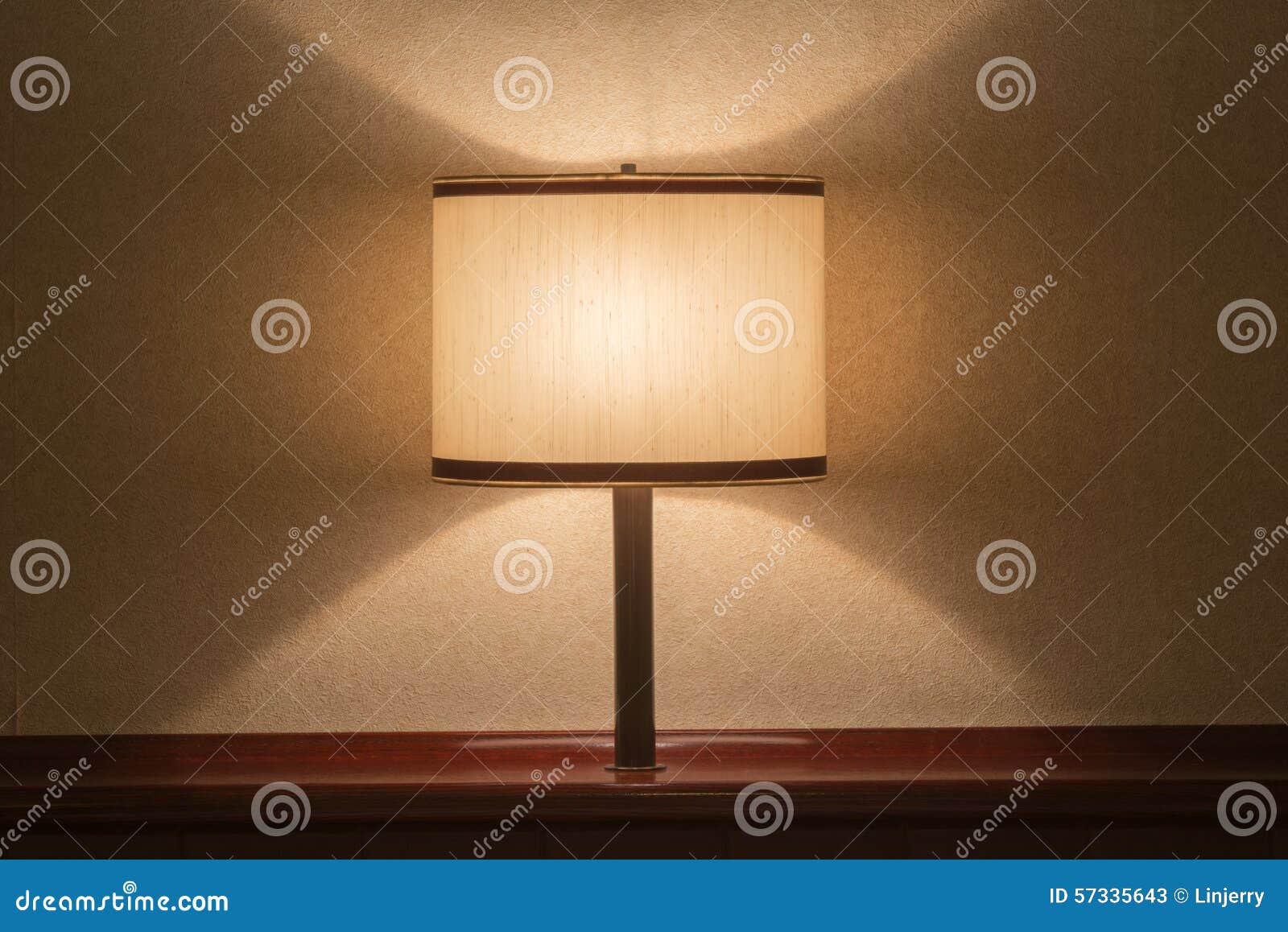 Comfortable Hotel Room Lamp Stock Image - Image of light, crack: 57335643