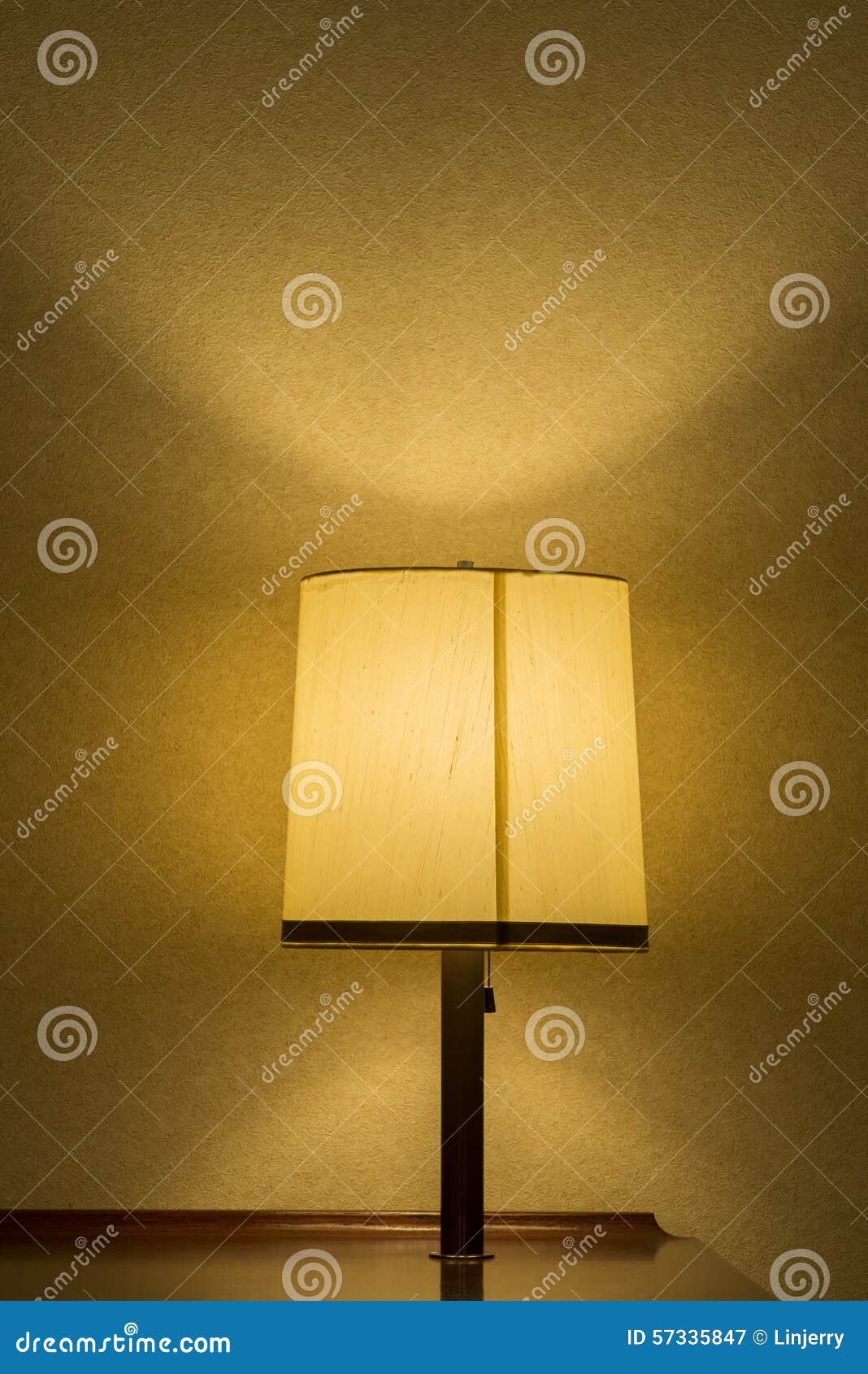 Comfortable Hotel Room Lamp Stock Image - Image of classic, bulb: 57335847