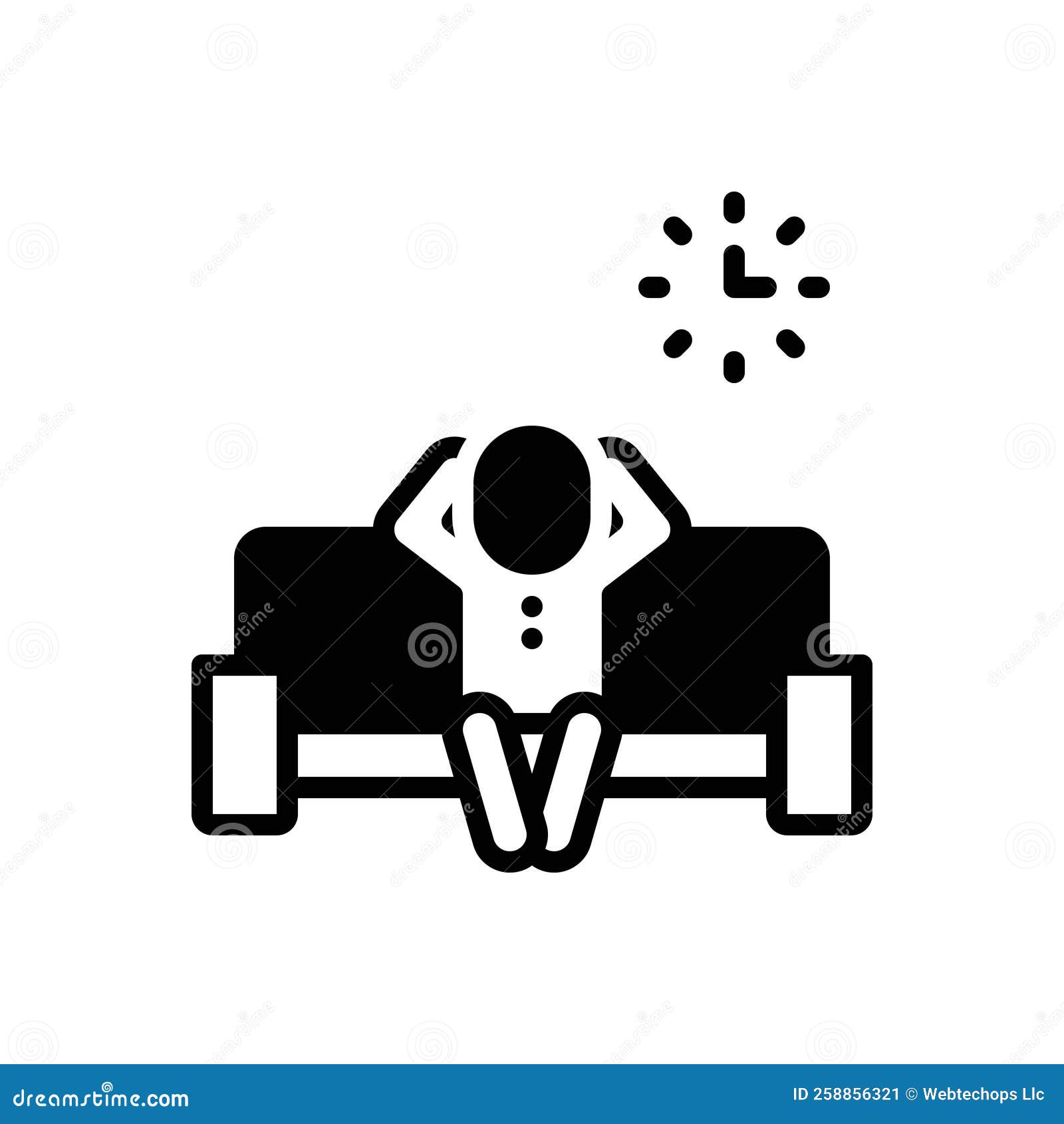 Black Solid Icon for Comfortable, Cozy and Convenient Stock Vector ...