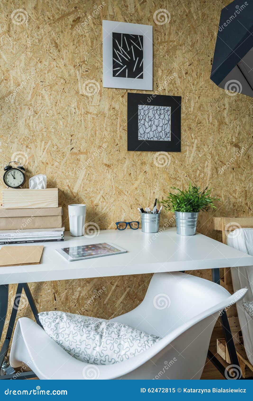 Comfortable place to study stock image. Image of room - 62472815