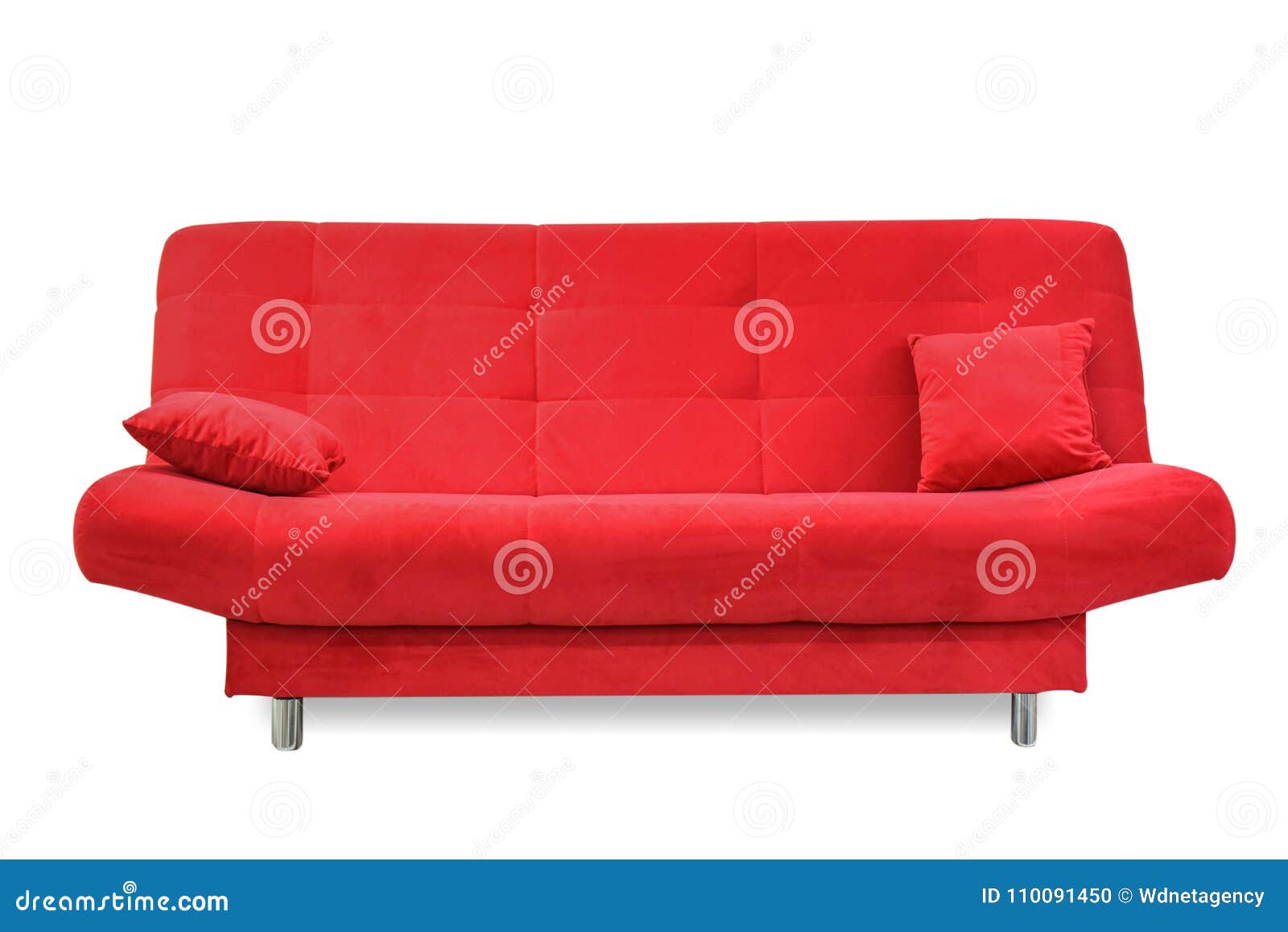 Comfortable red sofa stock photo. Image of expensive - 110091450