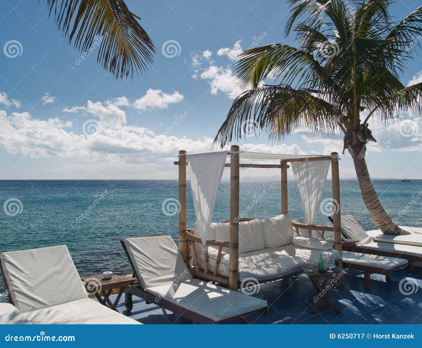 Comfortable Seating by the Sea Stock Image - Image of coastal, recliner ...