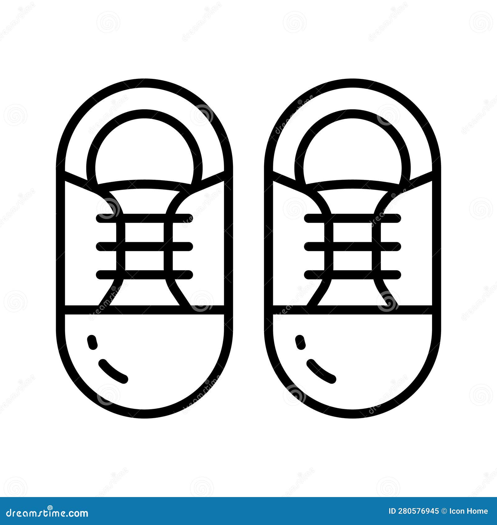 A Comfortable Shoe Showing Sneakers in Modern Style, Ready To Use Icon ...