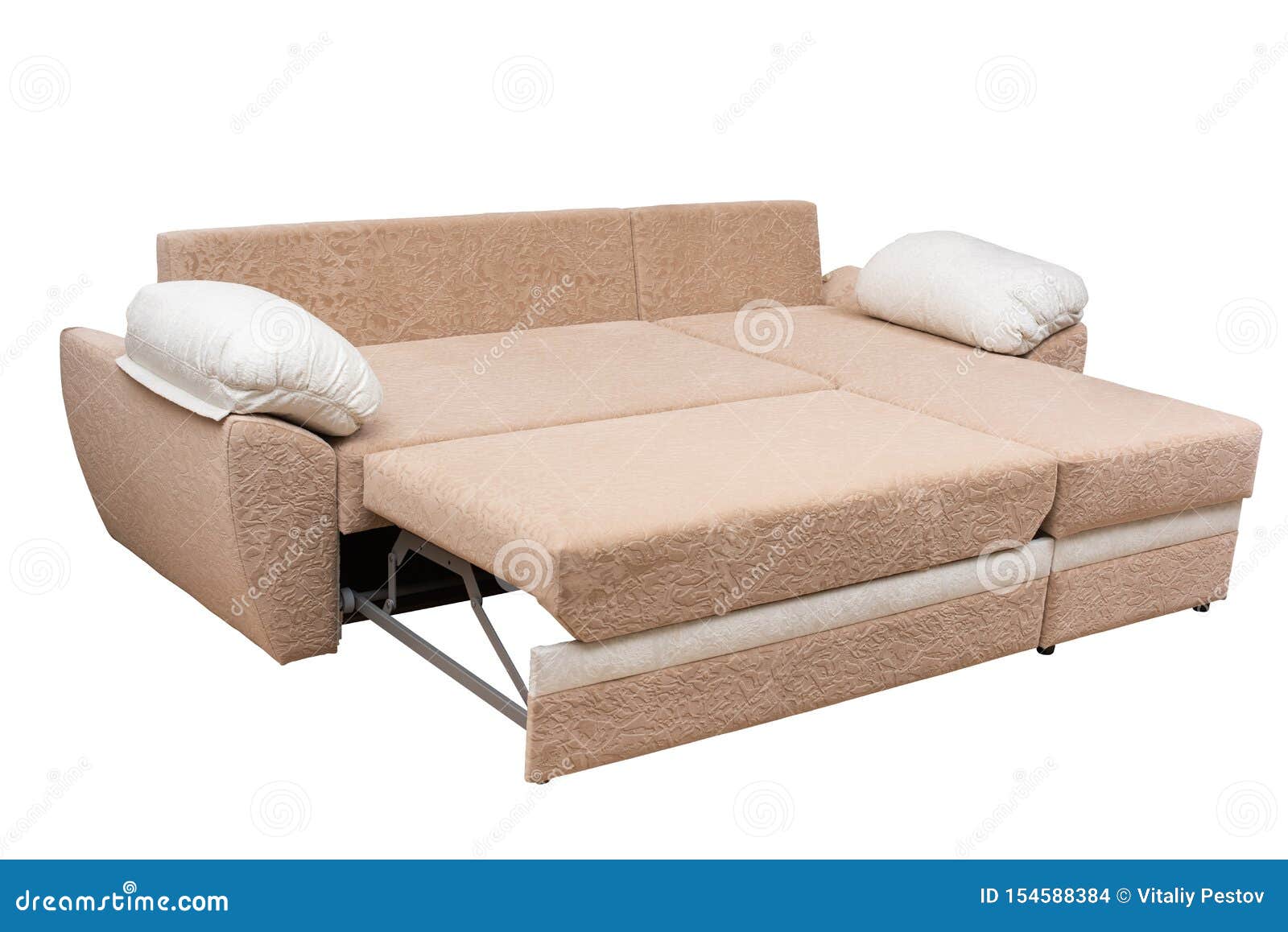Comfortable Sofa on White Background Stock Photo - Image of home, house ...