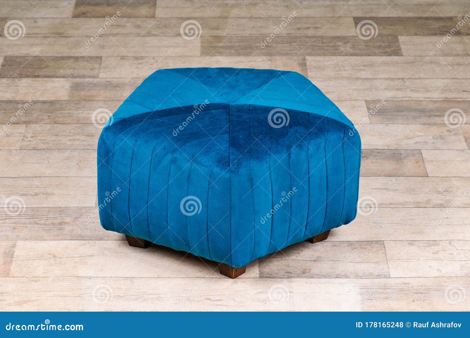 Comfortable soft pouf stock photo. Image of home, material - 178165248
