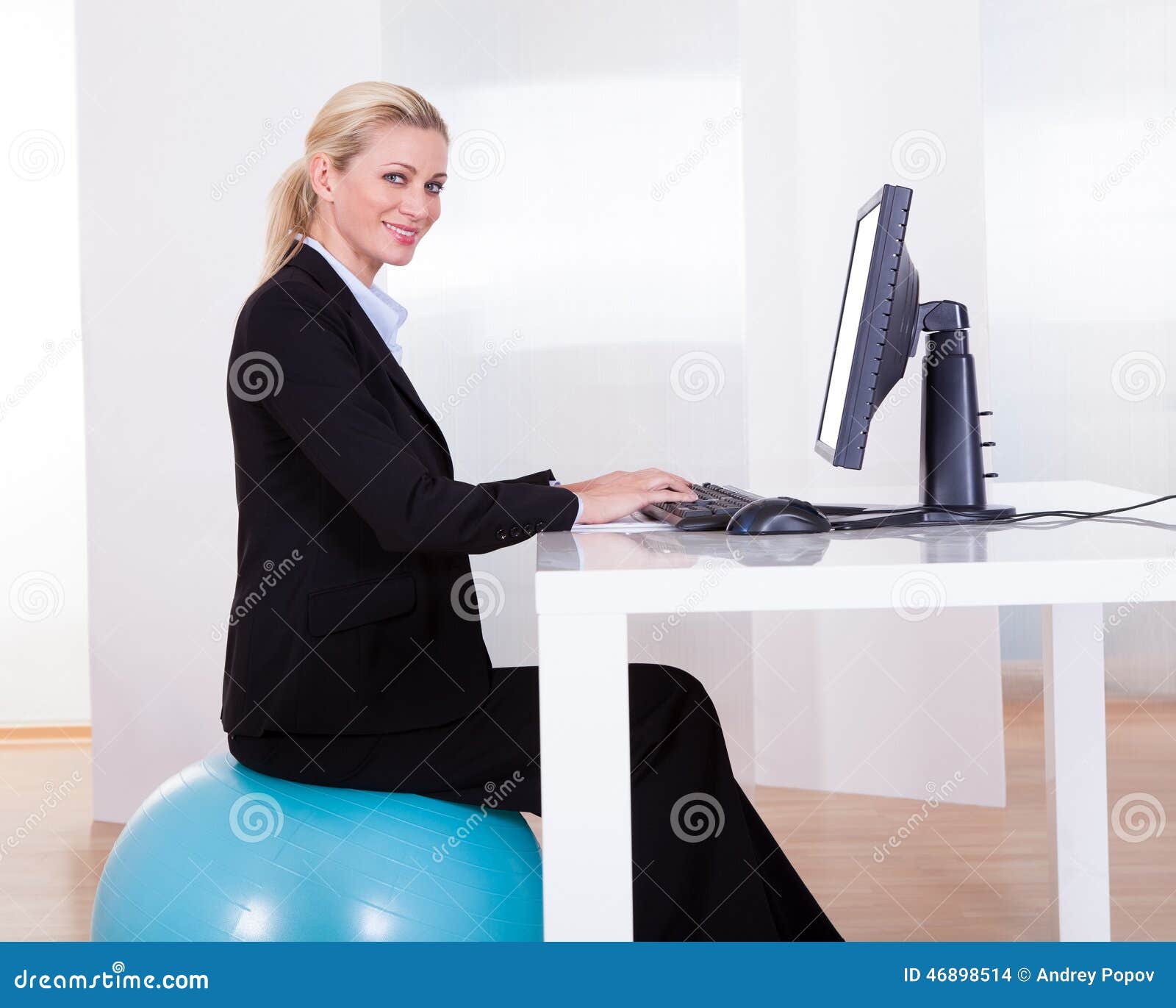 Comfortable Working Environment Stock Photo - Image of attractive ...