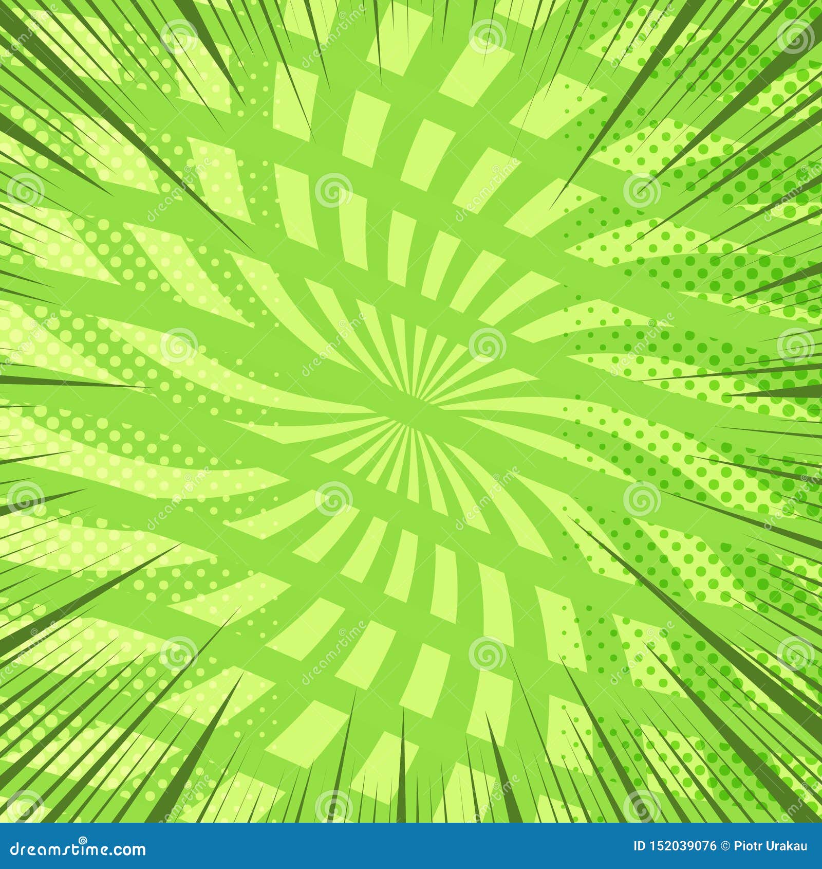 Comic Abstract Green Bright Background Stock Vector - Illustration of abstract, colorful: 152039076