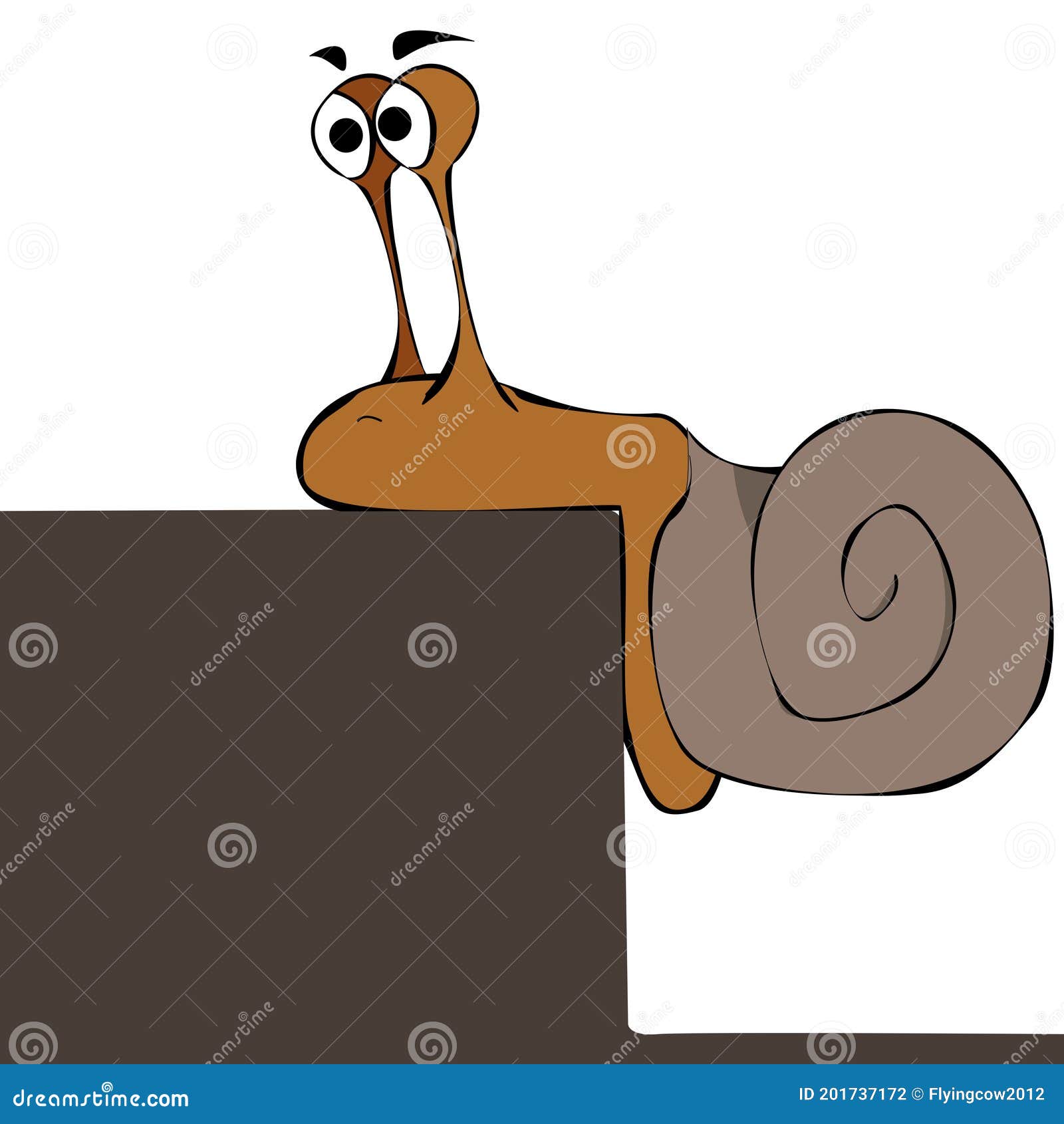 Comic art slug stock illustration. Illustration of slug - 201737172