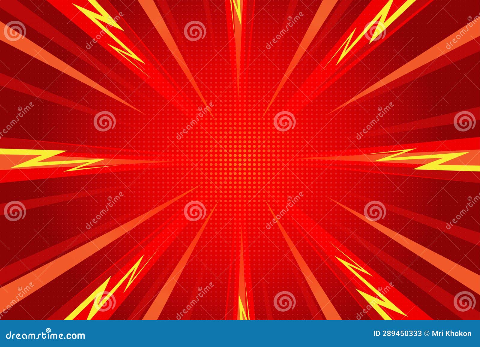 Colourful Comic Book Style Explosion Vector Effect Background Stock ...