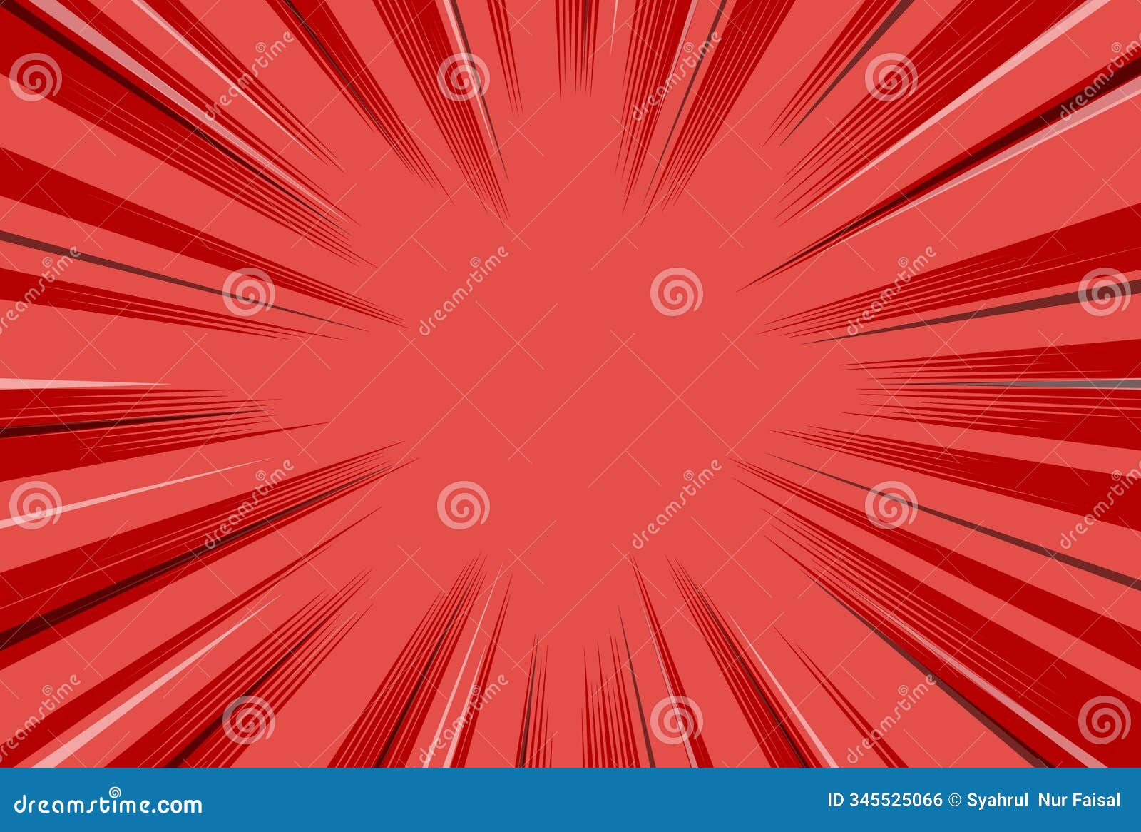 Comic Background, Red Color Pop Art Animation Stock Illustration ...