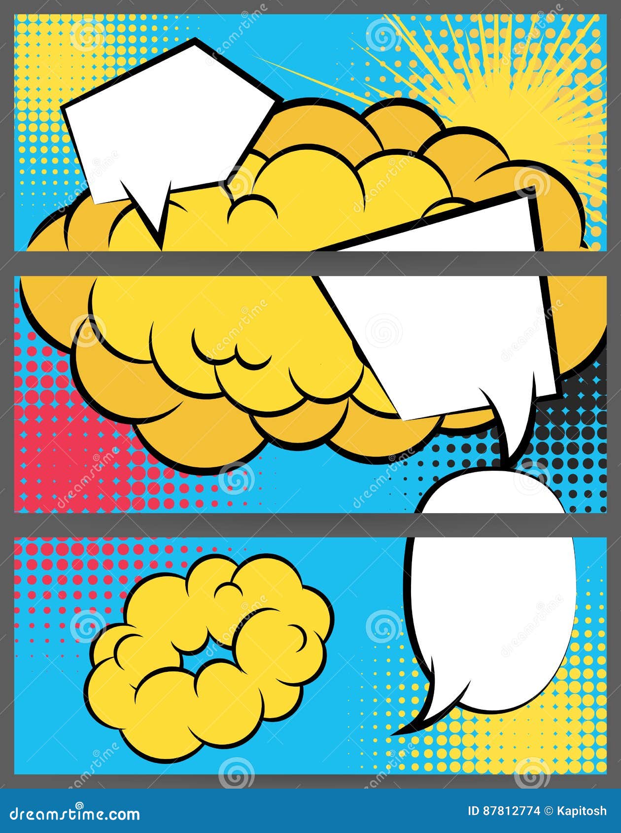 Balloon Pop, Explosion, Burst Animation Step, Frames Isolated On White ... Balloon Pop, Explosion, Burst Animation Step, Frames Isolated On White ...