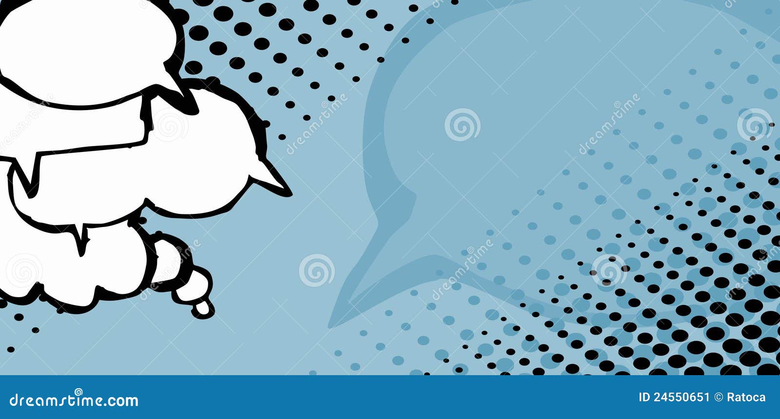 Comic banner stock vector. Illustration of scene, styling - 24550651