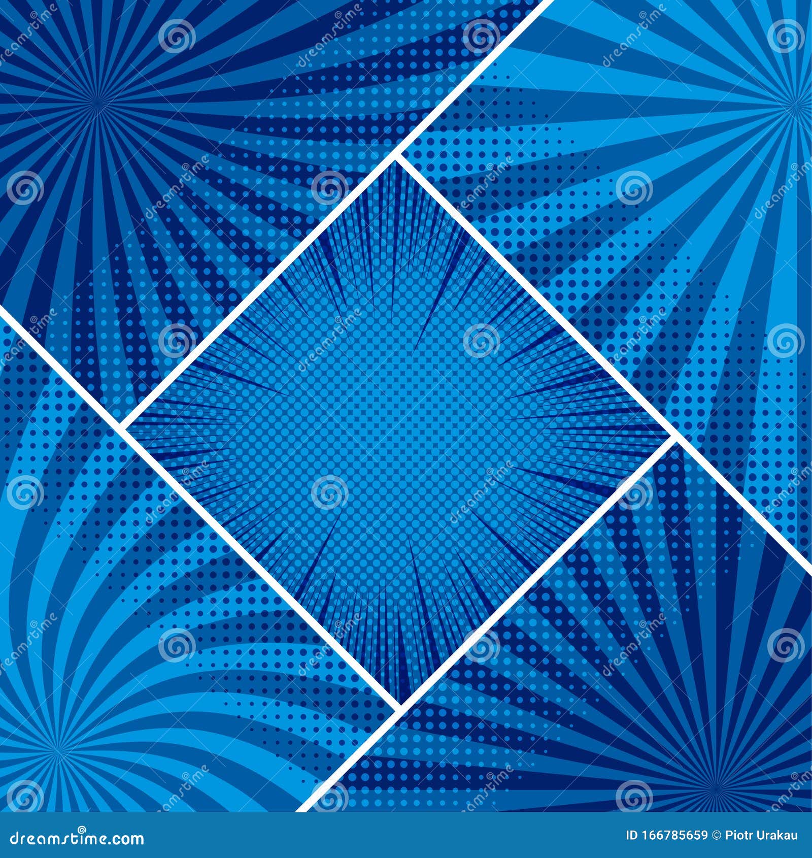 Comic blue elegant concept stock vector. Illustration of border - 166785659