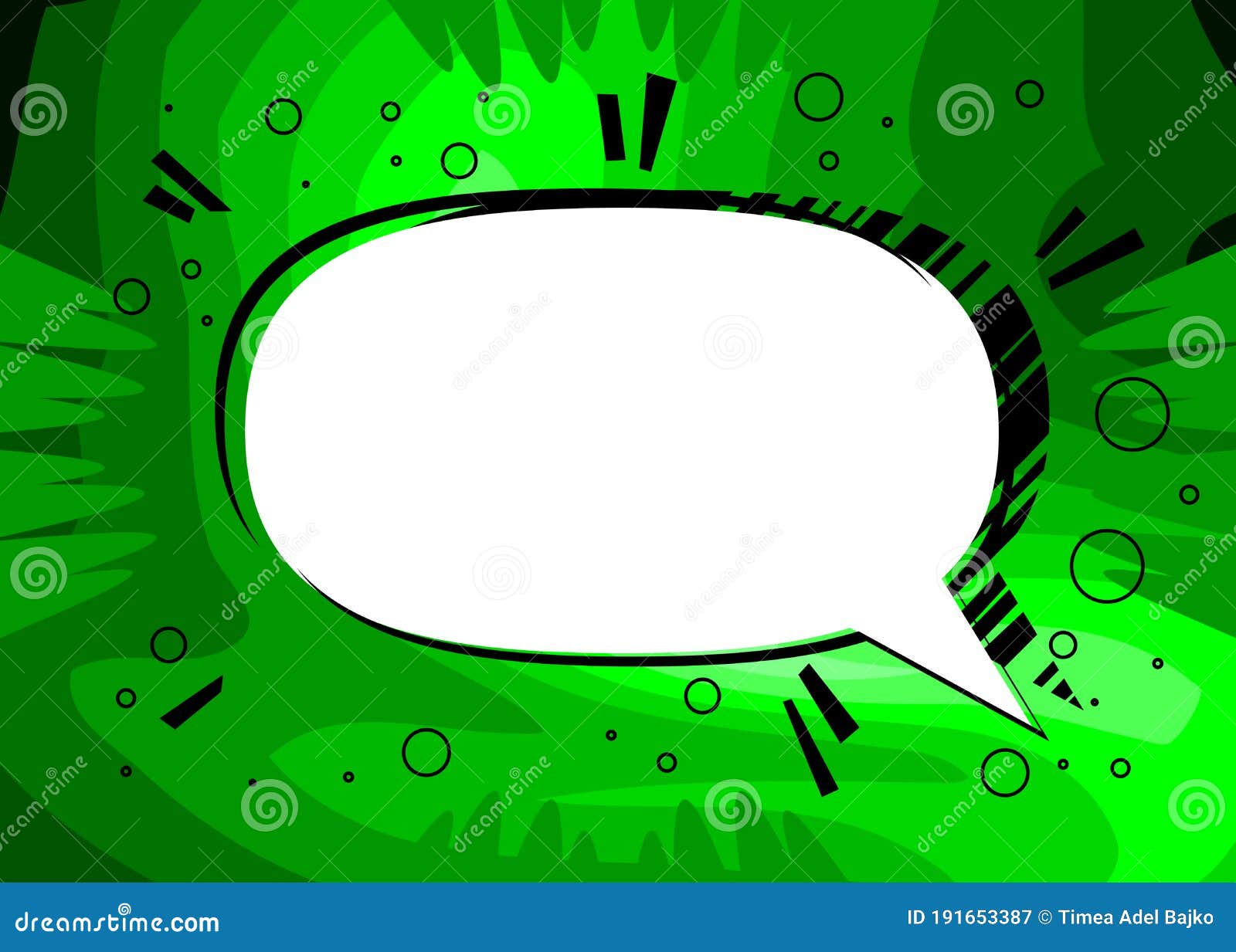 Comic Book Abstract Background. Vector Comics Wallpaper Stock Vector ...