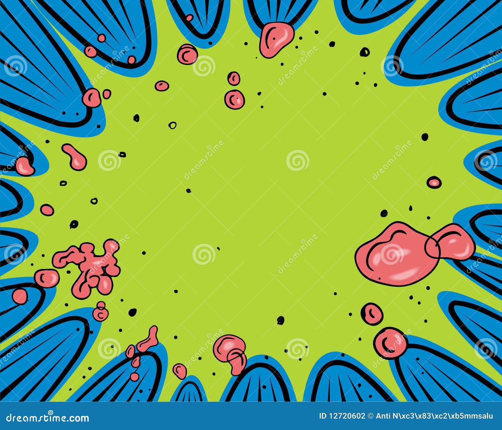 Comic book background stock vector. Illustration of crunch - 12720602