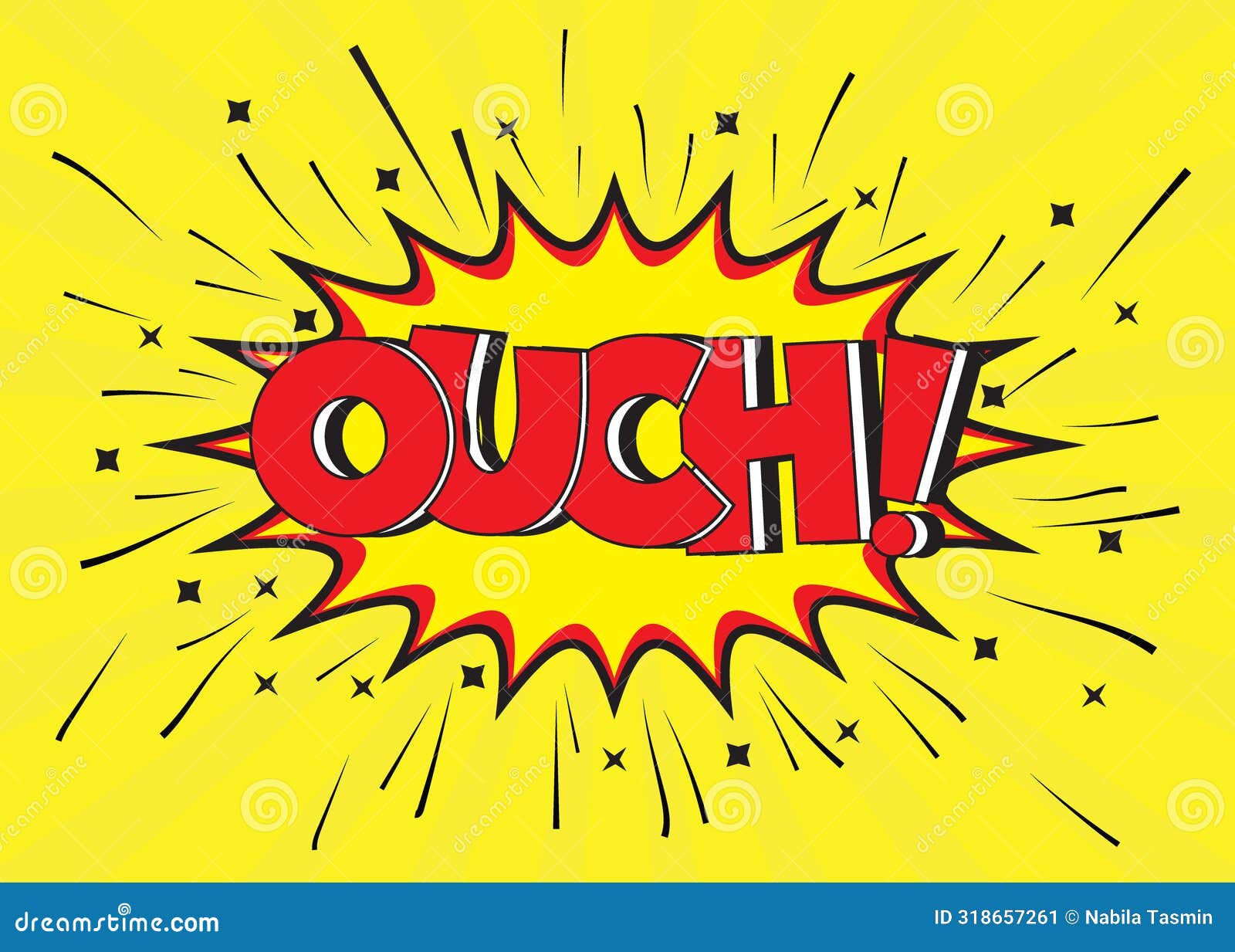 Comic Book Background Text Effect Design. Abstract Comic Book ...