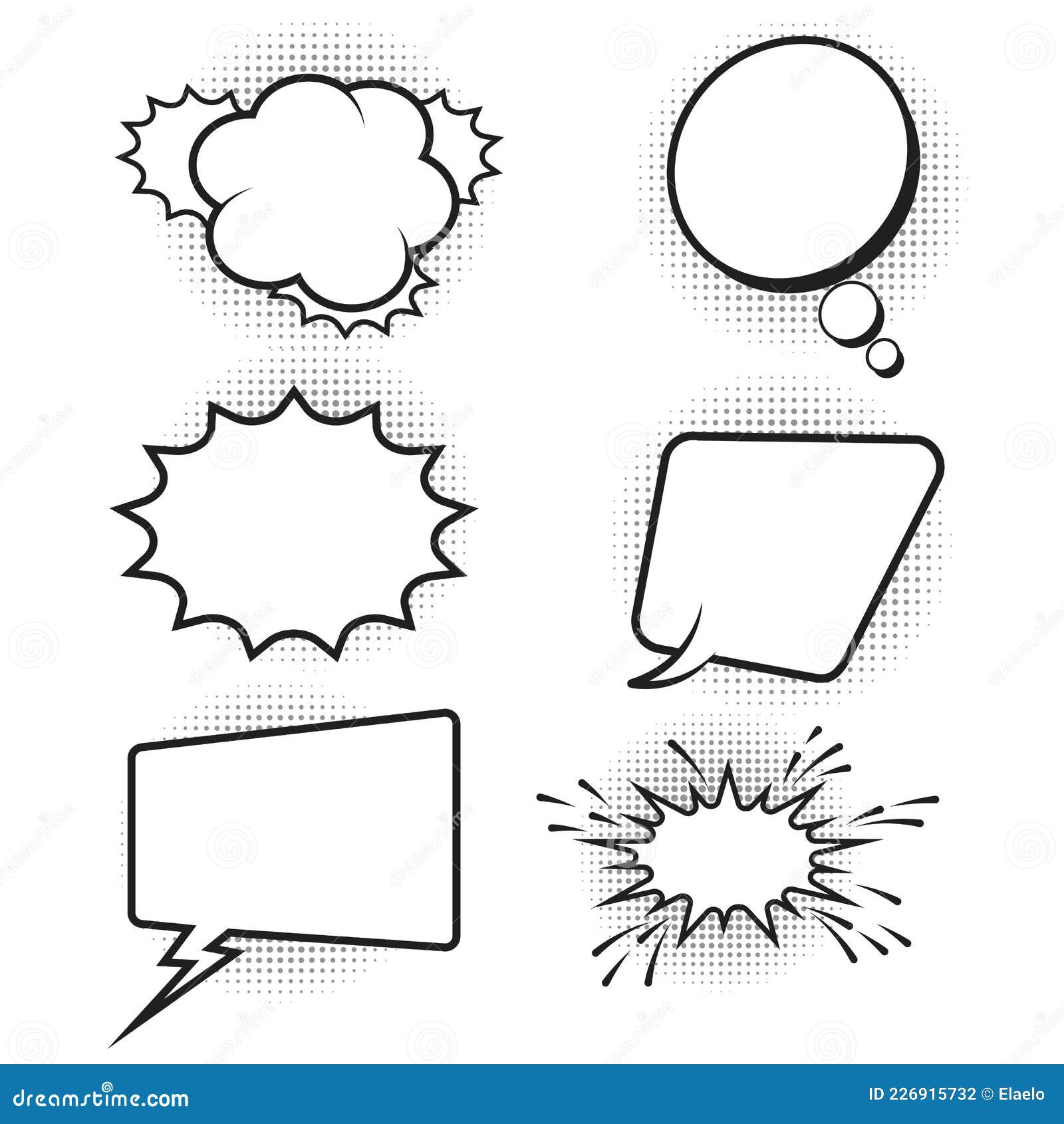 Comic Book Design Element Vector Stock Vector - Illustration of cool ...