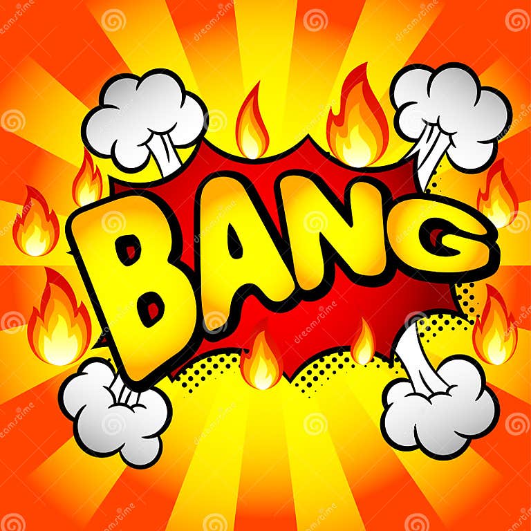 Comic book element stock vector. Illustration of outbreak - 35223677