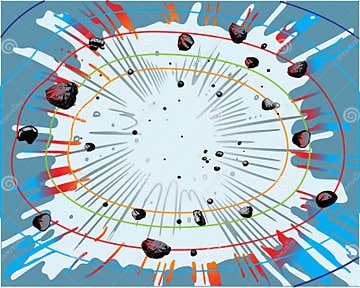 Comic book explosion stock vector. Illustration of cool - 13172403