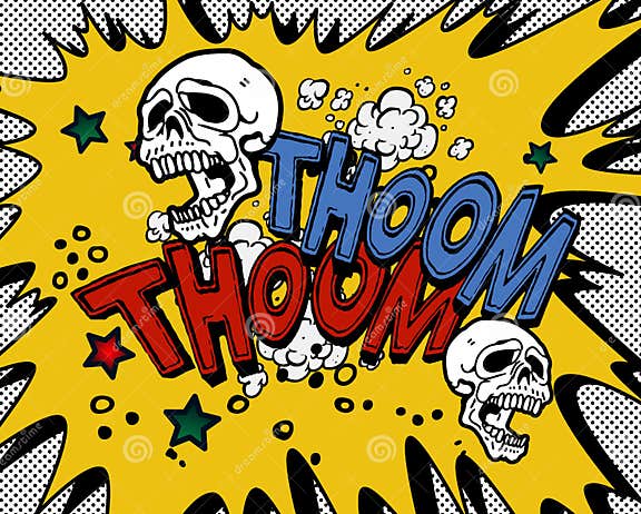 Comic book explosion stock vector. Illustration of explosion - 22501585