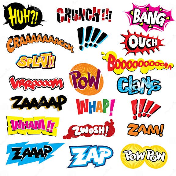 Comic book explosion stock vector. Illustration of flyer - 8409869