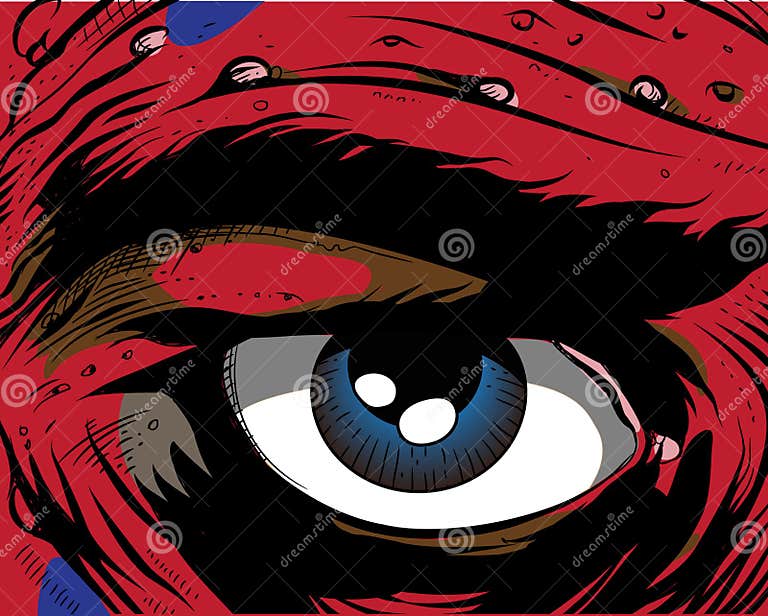 Comic book - eye. stock illustration. Illustration of forward - 11770784